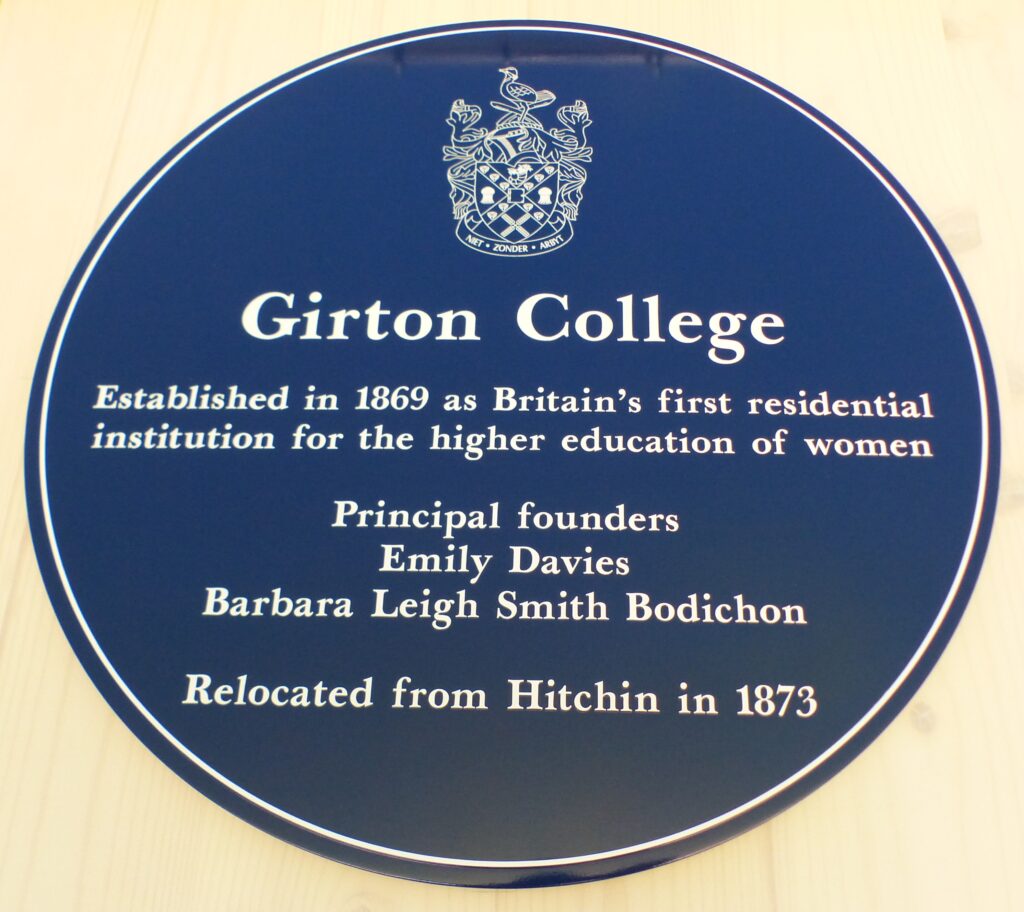 Girton College & Founders - Cambridge Past, Present and Future